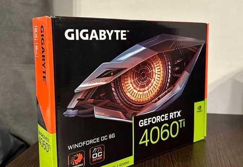 Видеокарта Gigabyte RTX 4060 Ti Windforce OC