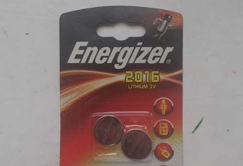 Батарейки Energizer 2016