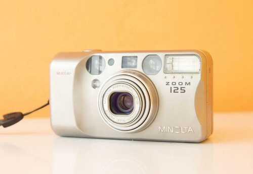 Пленочный фотоаппарат Minolta Zoom 125 + примеры