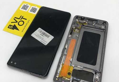 Средняя часть корпуса Samsung S10 plus (серебро)