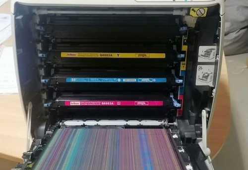 Цветной лазерный принтер hp бу