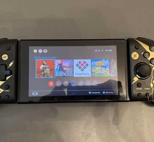 Контроллеры switch Hori split pad pro pikachu