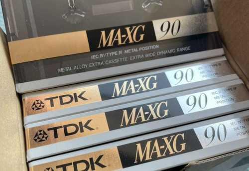 Аудиокассеты новые Топ металл TDK, Maxell