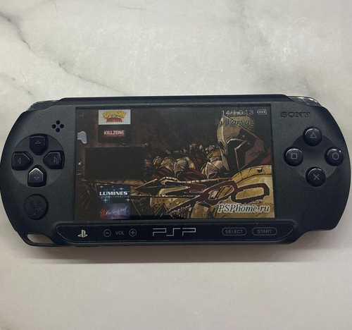 Sony PSP e 1008 прошитая   120 игр