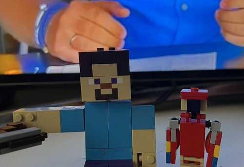 Lego minecraft фигурка Стив