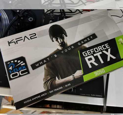 Видеокарта RTX 3050 8GB