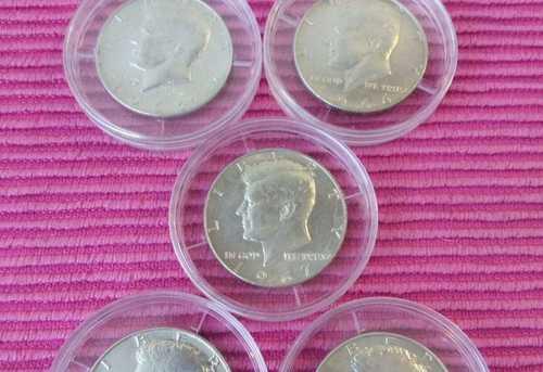50 центов серебро. Кеннеди 1965-69