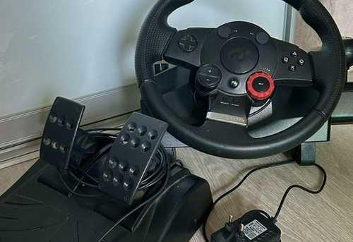 Руль Logitech driving force gt