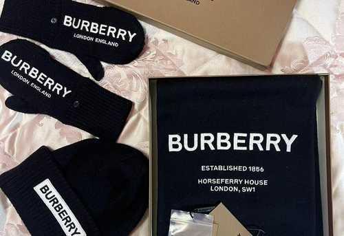 Шапка и Комплект из шарфа и варежек Burberry