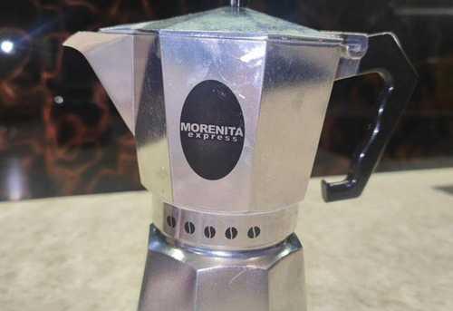 Гейзерная кофеварка Morenita