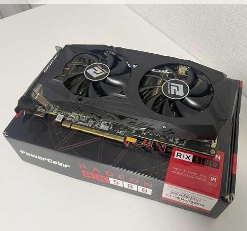 Видеокарта PowerColor AMD Radeon RX 580 Red Dragon