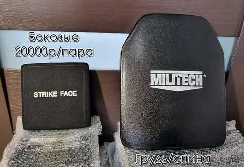 Керамические Бронеплиты Militech NIJ IV (бр5)