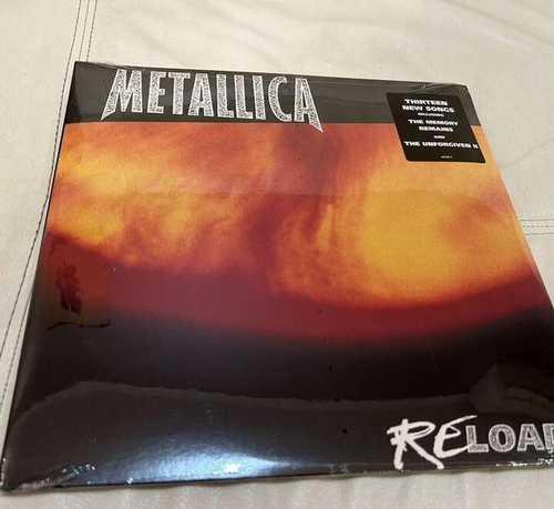 Metallica reload elektra 2LP 1ST USA press seale
