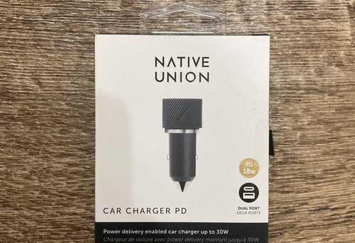 Автомобильное з/у Native Union Car Charger