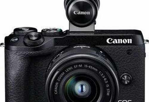 Canon EOS M6 Mark II с 2 объективами