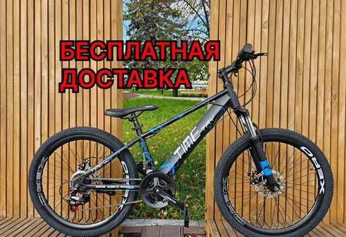 Велосипед Вело Сеть черно синий 24