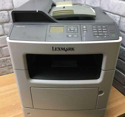 Лазерное мфу 3 в 1 Lexmark MX317dn. Гарантия