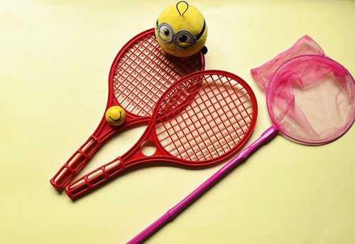 Сачок для бабочек детский теннис