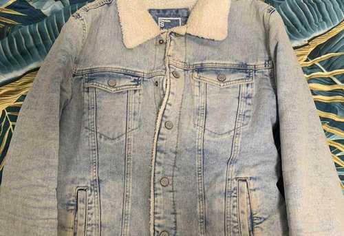 Куртка джинсовая с мехом Zolla