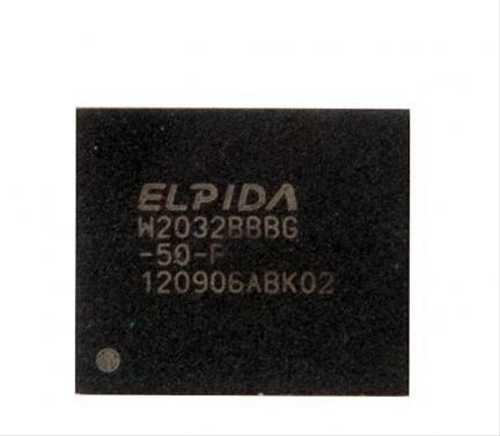 Видеопамять gddr5 128MB elpida w1032bbbg-50-F с ра