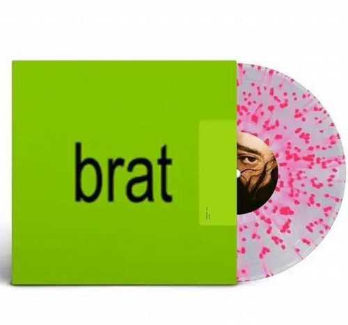 Charli XCX - Brat (Clear Pink Splatter LP) 2024