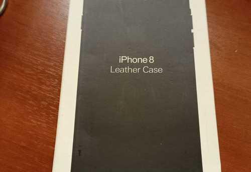 Чехол на iPhone 8 leather case