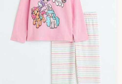 Пижама H&M на девочку 92, 110-116, 134-140 см