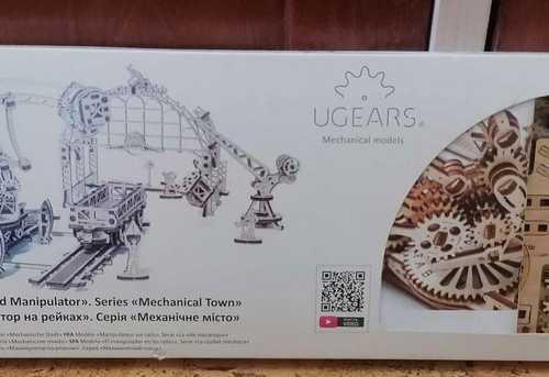 Конструктор Ugears "Манипулятор на рельсах"