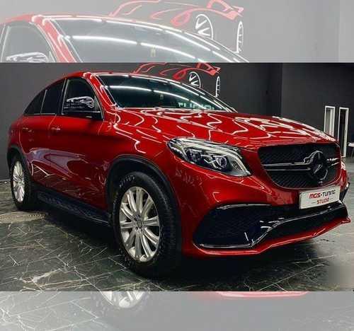 Обвес в стиле GLE63 AMG на Mercedes GLE coupe C292