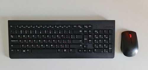 Комплект беспроводной клавиатуры и мыши Lenovo