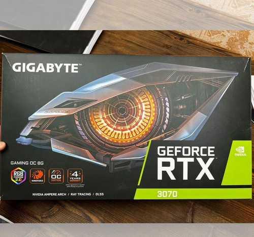 Видеокарта gigabyte rtx 3070