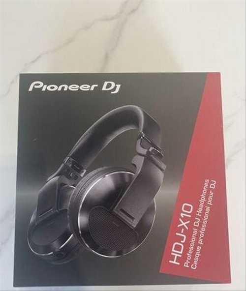 Наушники Pioneer DJ HDJ-X10 black