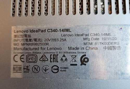 Lenovo IdeaPad C340-14IML