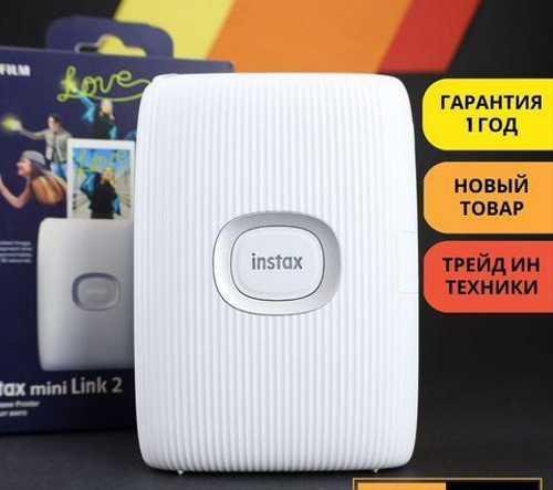 FujiFilm Instax Mini Link 2 Clay White (Новый)