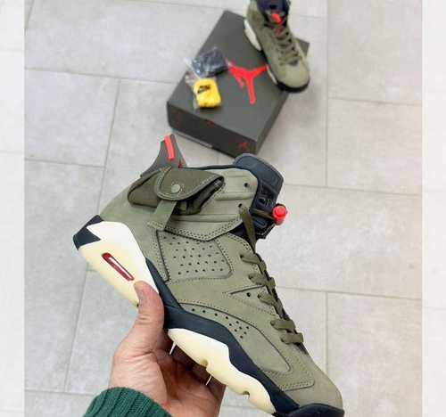 Nike Air Jordan 6 Retro x Travis Scott "Olive"