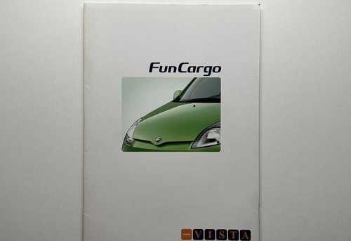 Дилерский каталог Toyota FunCargo 2001 Япония