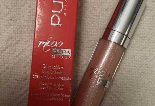 Блеск для губ Pupa Miss Gloss в оттенке 102