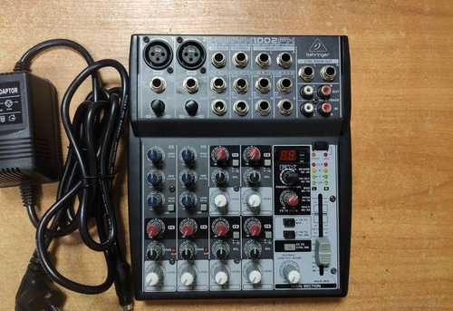 Активный микшерный пульт Behringer xenyx 1002 fx