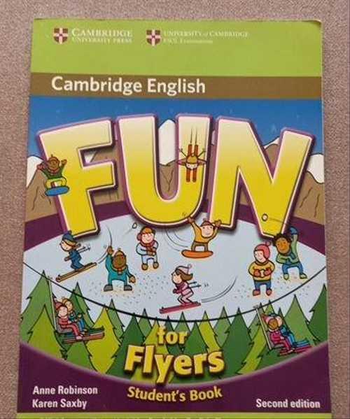 Учебник cambridge english fun for flyers