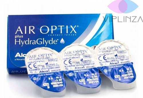 Линзы Air Optix HydraGlyde 6 новые