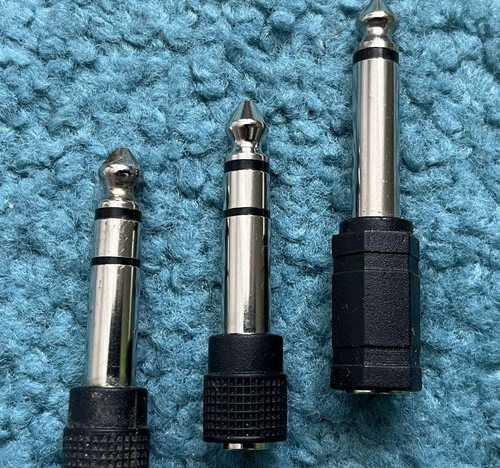 Переходники 3.5 mm jack - 6.3 mm jack