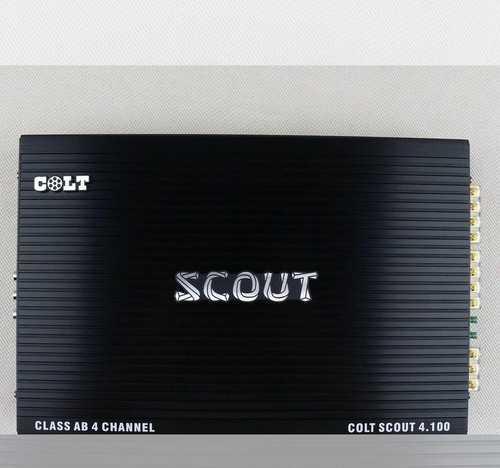 Усилитель 4 канальный colt scout 4.100