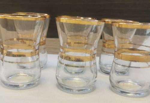 Чайный набор из 6 стаканов. Советский СССР