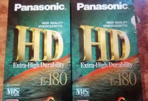 Кассеты vhs panasonic новые