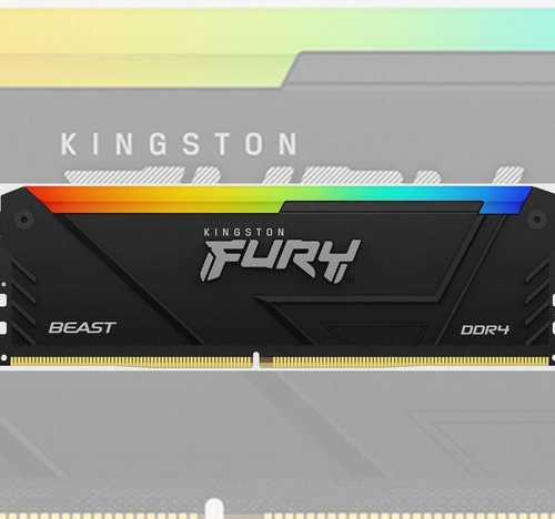 Оперативная память Kingston Fury Beast KF426C16BB2A/32 DDR4 - 1x 32гб 2666мгц, dimm, Ret KF426C16BB2