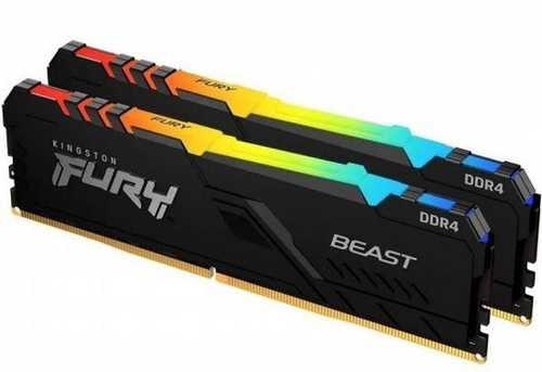 Kingston dimm DDR4 2x16Gb Fury Beast RGB RTL Gamin