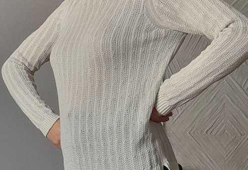 Пуловер джемпер женский оверсайз ажурный