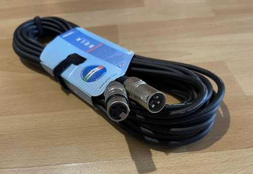 Кабель микрофонный 10м, prorel bulk250lu10