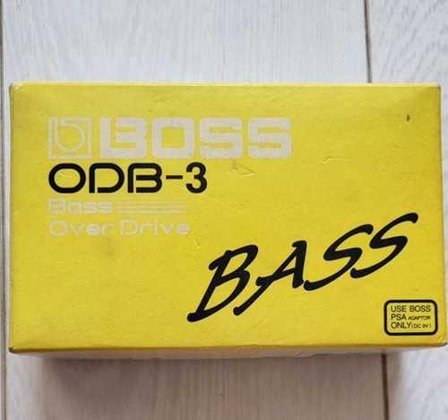 Педаль для бас-гитары Boss Bass ODB-3