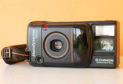 Плёночный фотоаппарат Chinon Handyzoom 5001 нюанс